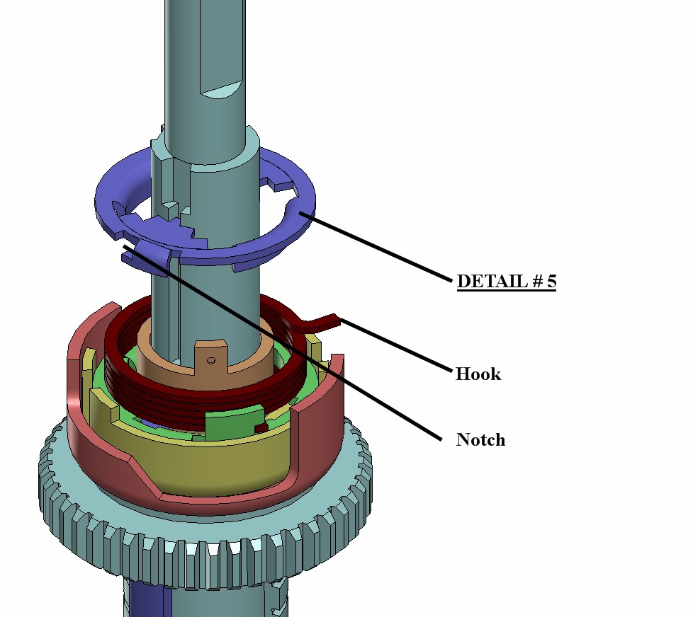 Shimano Nexus / Alfine 8 Speed Axle Sub-Assembly CAD Drawings