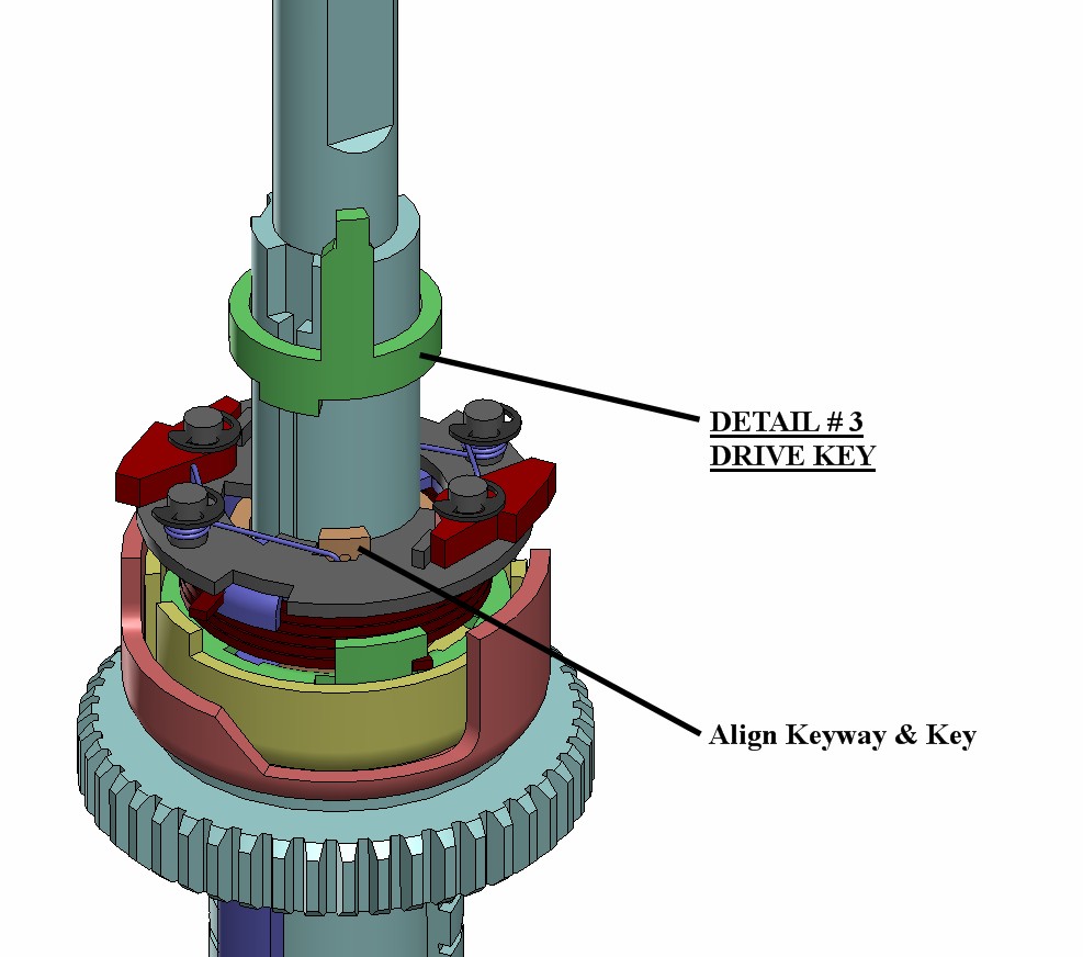 Shimano Nexus / Alfine 8 Speed Axle Sub-Assembly CAD Drawings