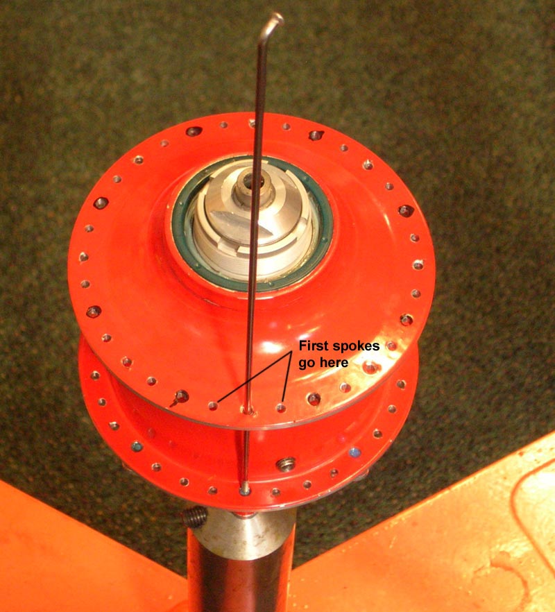 Lace a 48 Spoke Rohloff Wheel